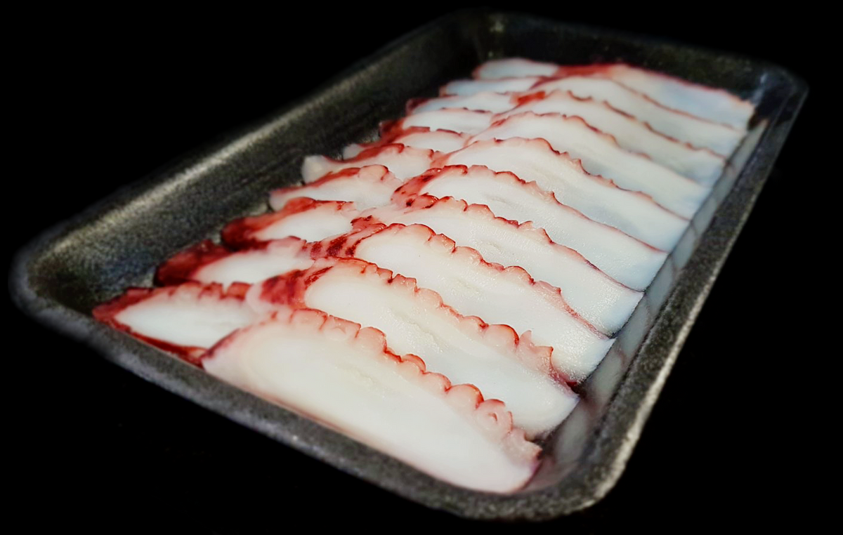Sushi Slice Octopus / Tako 120 grams - 20 slices – Fins & Tentacles